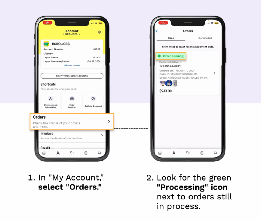 How to edit an order in BEES – BEES Help Center